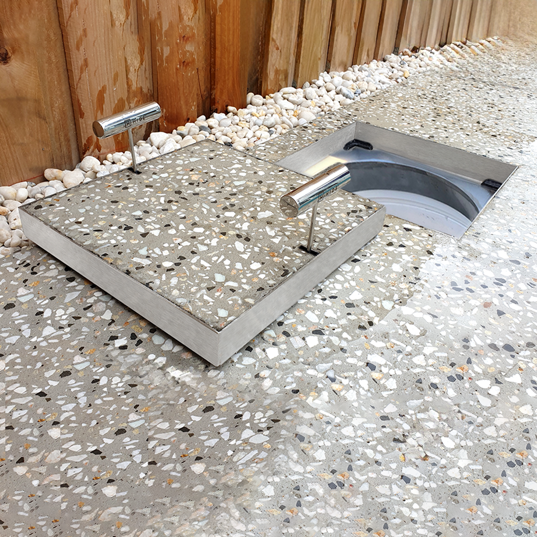 Concrete Lids - SKL: Skimmer Lids & Covers Hidden cover