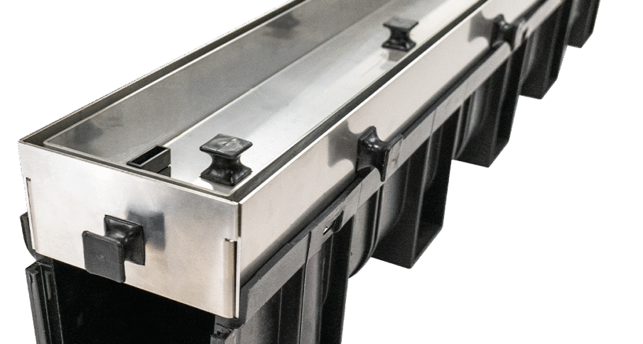 Concrete Strip Drain Cover | 316 Stainless | Suits Everhard & Reln